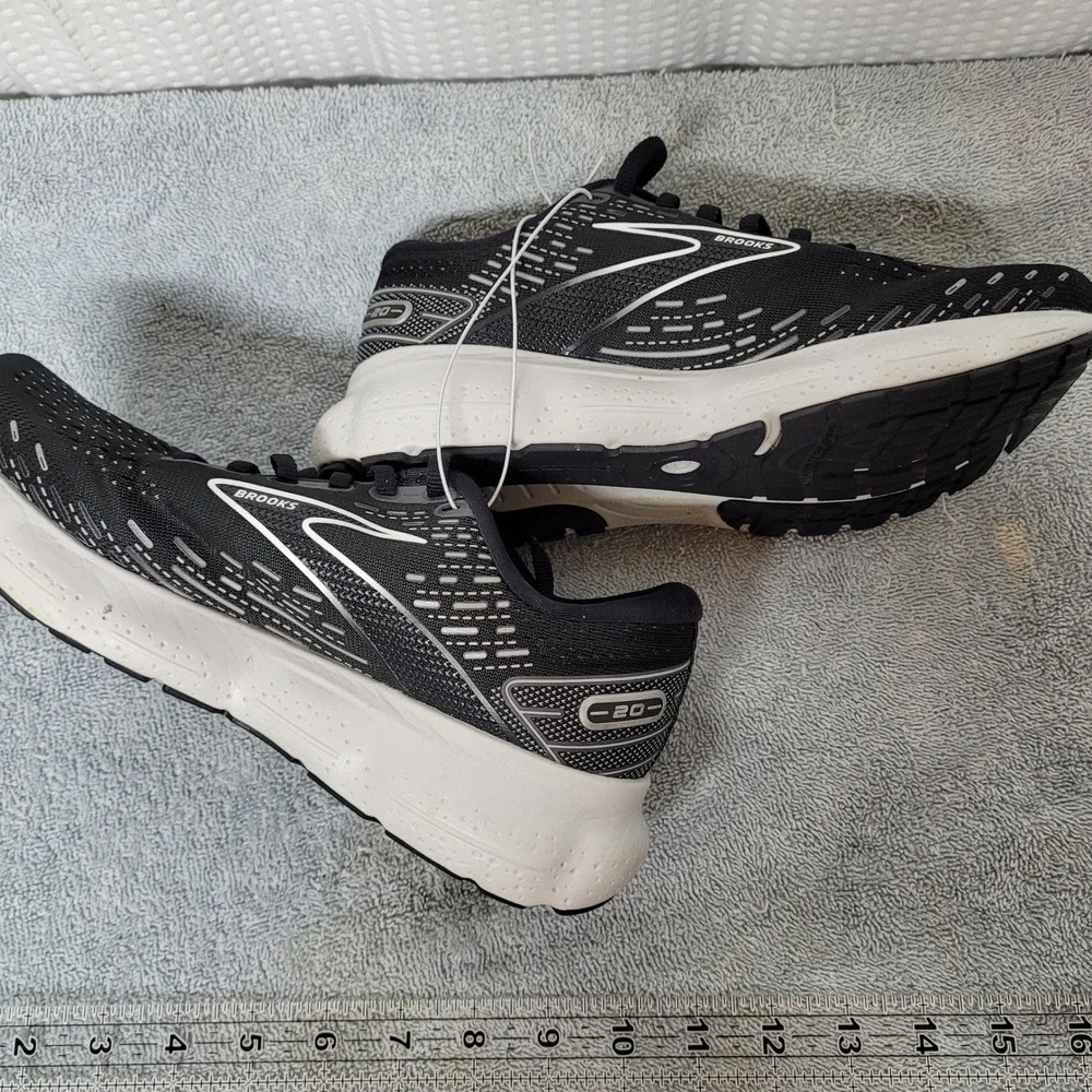 Brooks | Shoes | Brooks Glycerin 2 Womens Running Shoes Black White ...